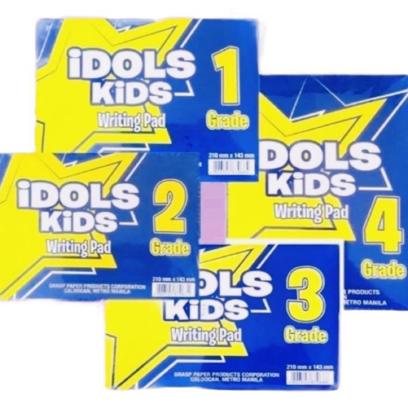 Writing Pad paper grade 1,2,3,4, intermediate, yellow pad | Shopee ...
