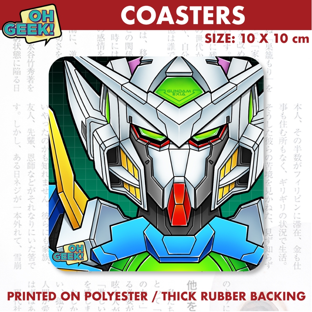 Gundam Exia from Gundam 00 Coaster | Shopee Philippines