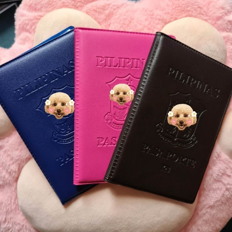 Passport Case / jacket with Embosed | Shopee Philippines