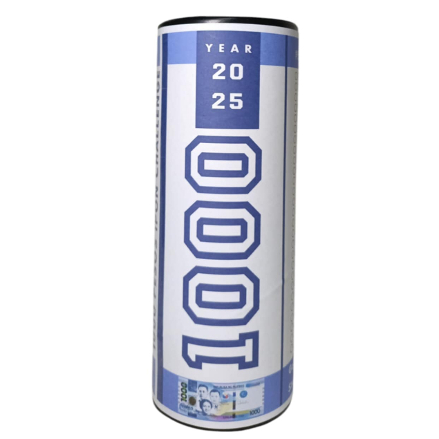 Alkansya Ipon Challenge Newest Trend Year 2025 1000PESOS | Shopee ...