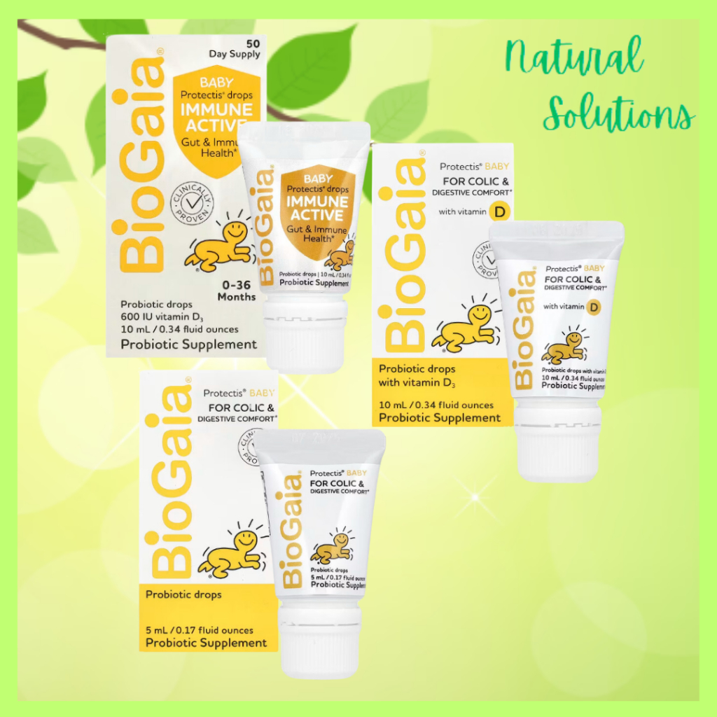 NaturalSolutions | BioGaia, Protectis Baby, Probiotic Drops, w/ Vitamin ...