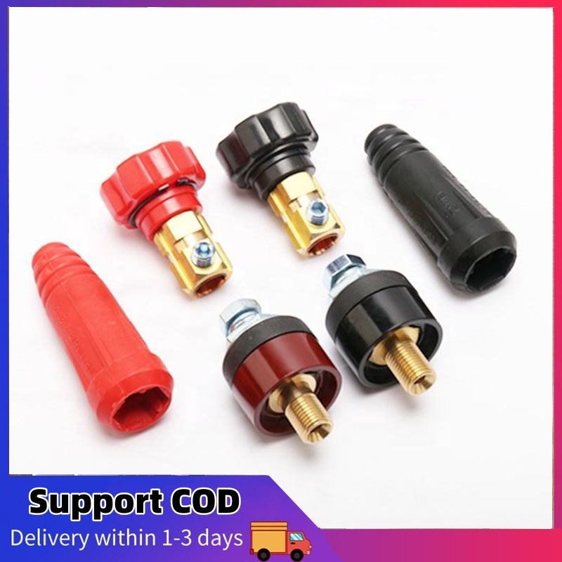 NEW COD Welding Cable Connector Threaded Plug and Socket Set DKJ 50-70/ ...