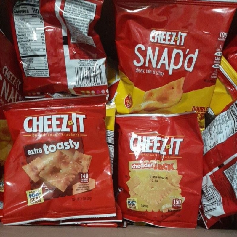 Cheez-It extra Toasty, Snap'd , Cheddar Jack | Shopee Philippines