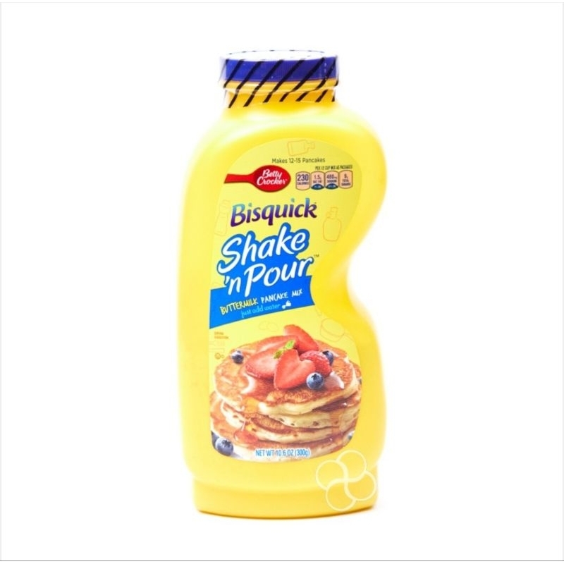 Betty Crocker Bisquick Shake 'N Pour Buttermilk Pancake Mix 300g ...