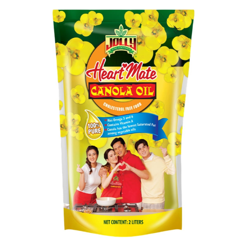 Jolly Heart Mate Canola Oil 2Liter | Shopee Philippines
