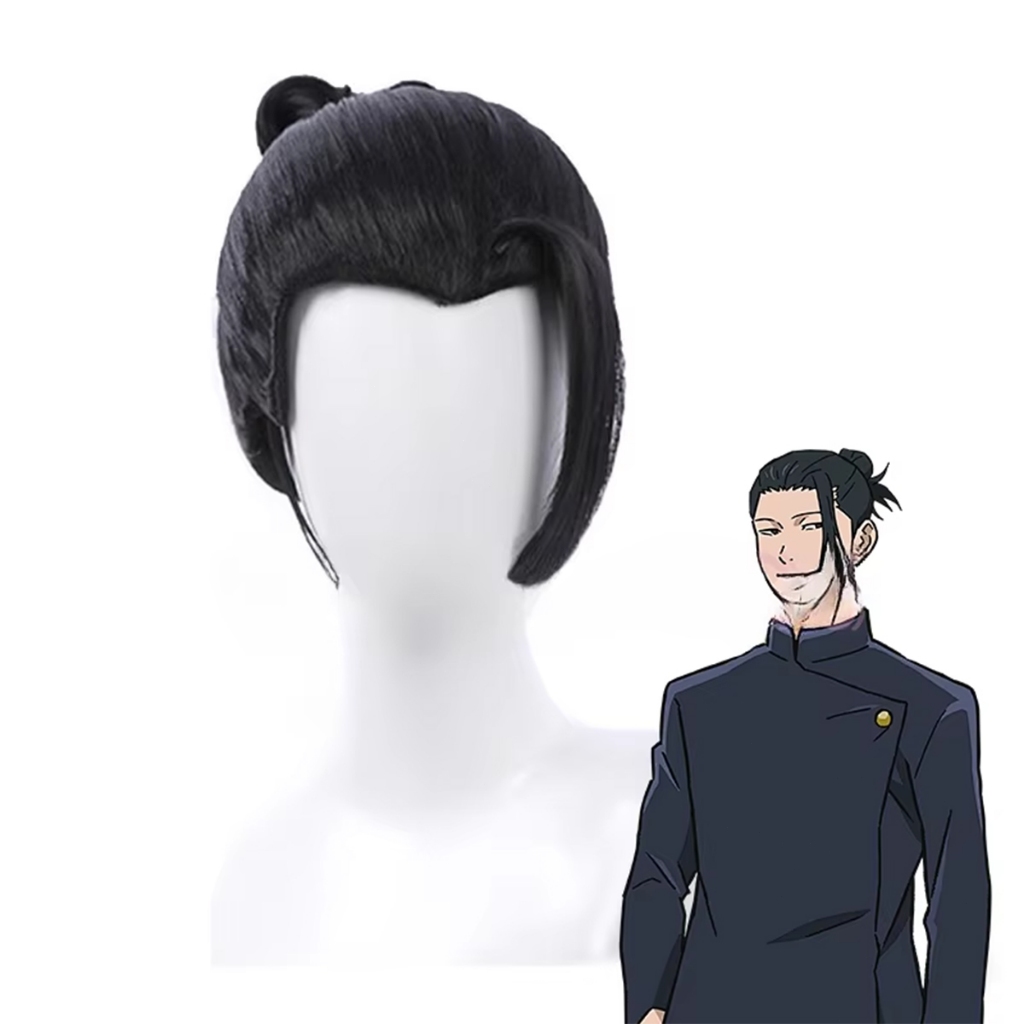 Jujutsu Kaisen Geto Suguru Cosplay Wig Anime Halloween Costumes for ...