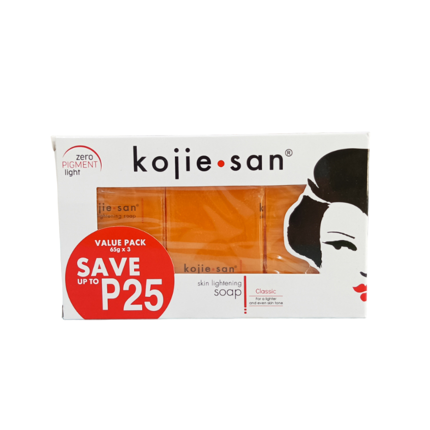 Kojiesan Skin Lightening Soap 65g x 3 Classic | Shopee Philippines