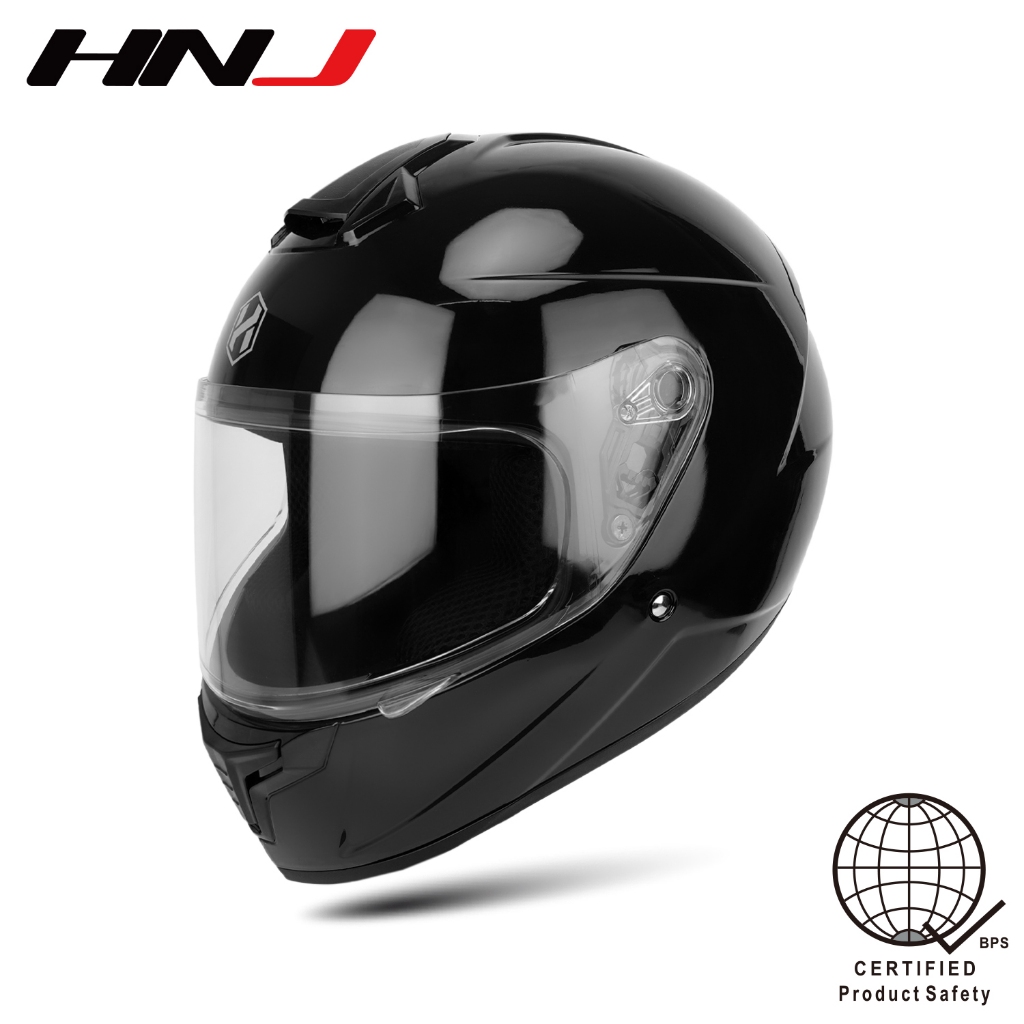HNJ A4-011-F (2020) Full face helmet for motorcycle (Single Visor ...