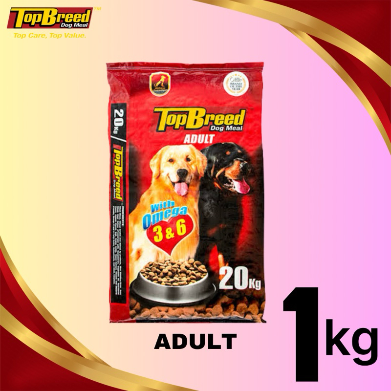 Top Breed Adult 1kg - Dog Dry Food - TopBreed | Shopee Philippines