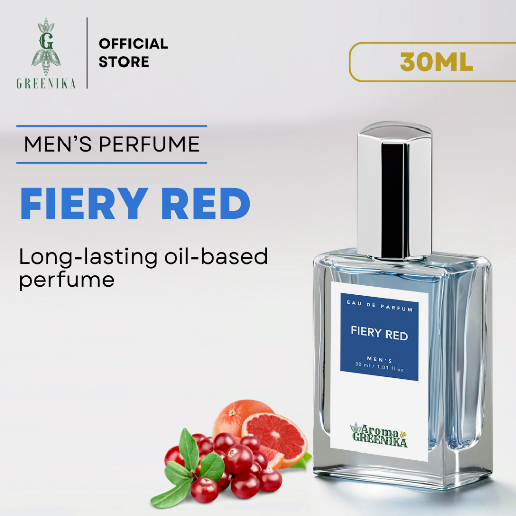 FIERY RED PERFUME FOR MEN AROMA DE GREENIKA Long Lasting Perfume Eau de Toilette Spray Men ...
