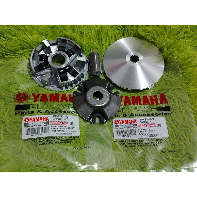 YAMAHA GENUINE MIO SOUL I 115/MSI 115 PULLEY SET WITH DRIVE FACE ...