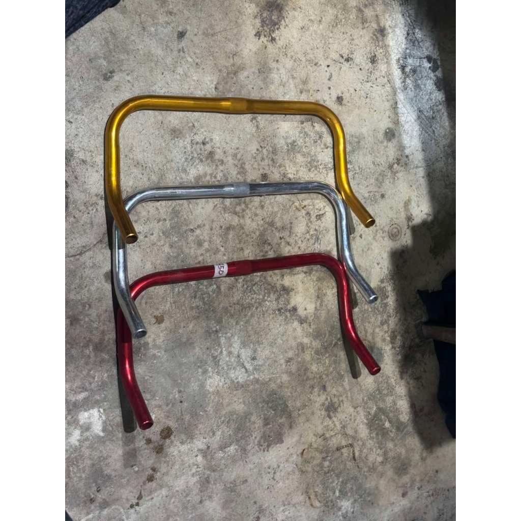 BULL HORN TYPE HANDLE BAR ALLOY 25MM CLAMP FIXIE TRACK BIKE ROAD ...