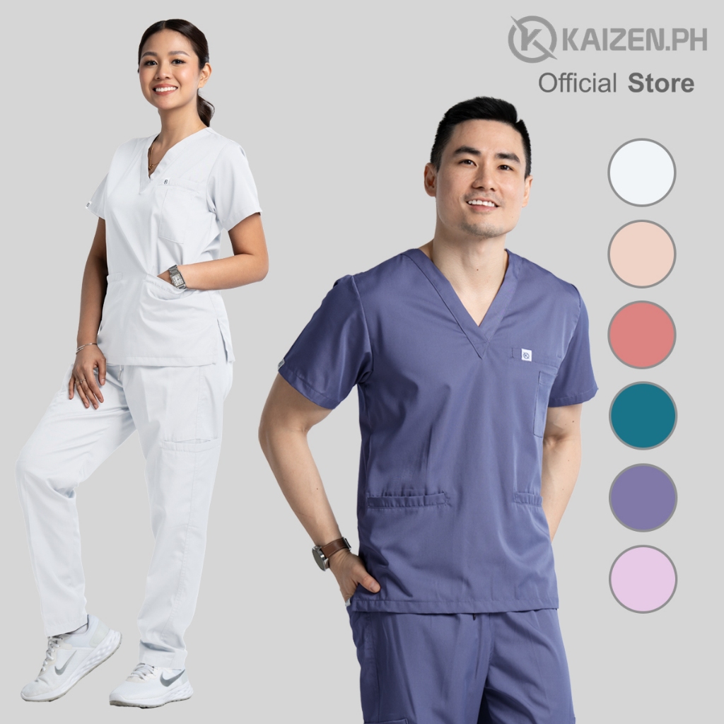 KAIZEN.PH Scrub Suit KSS-03 NEW COLORS PLAIN SERIES by KAIZEN.PH ...