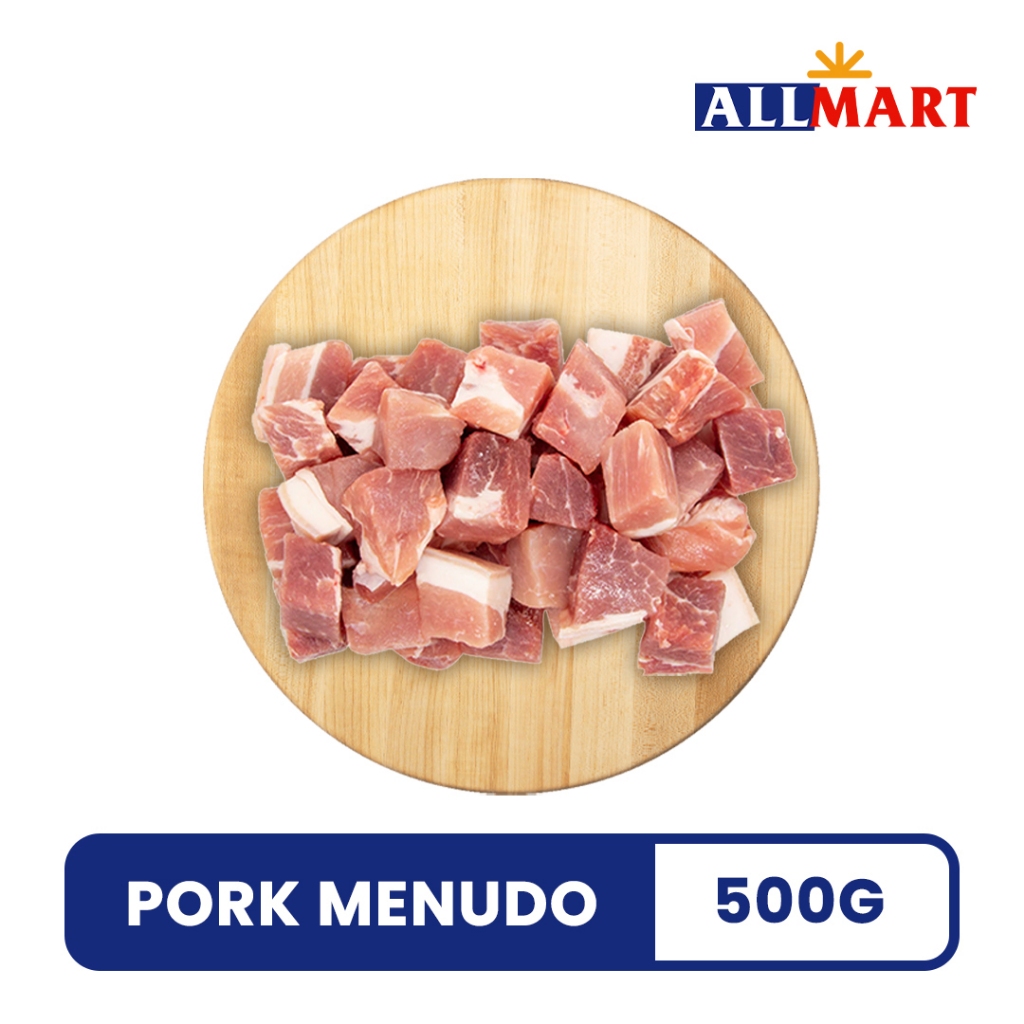 AllMart Pork Menudo 500g | Shopee Philippines