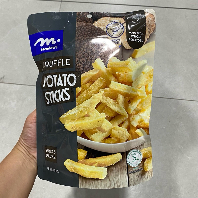 MEADOWS TRUFFLE POTATO STICKS 100g | Shopee Philippines