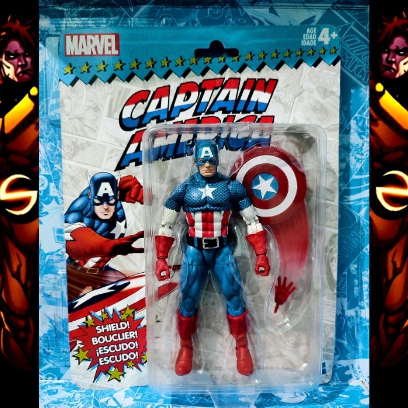 Marvel Legends Retro Captain America / BOC | Shopee Philippines