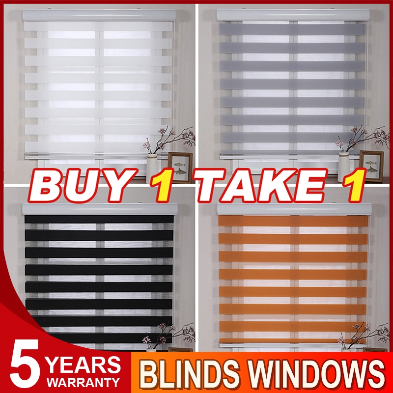 Eone Home 60/80/100/120/140/150 Width Curtain Blinds For Window Korean ...