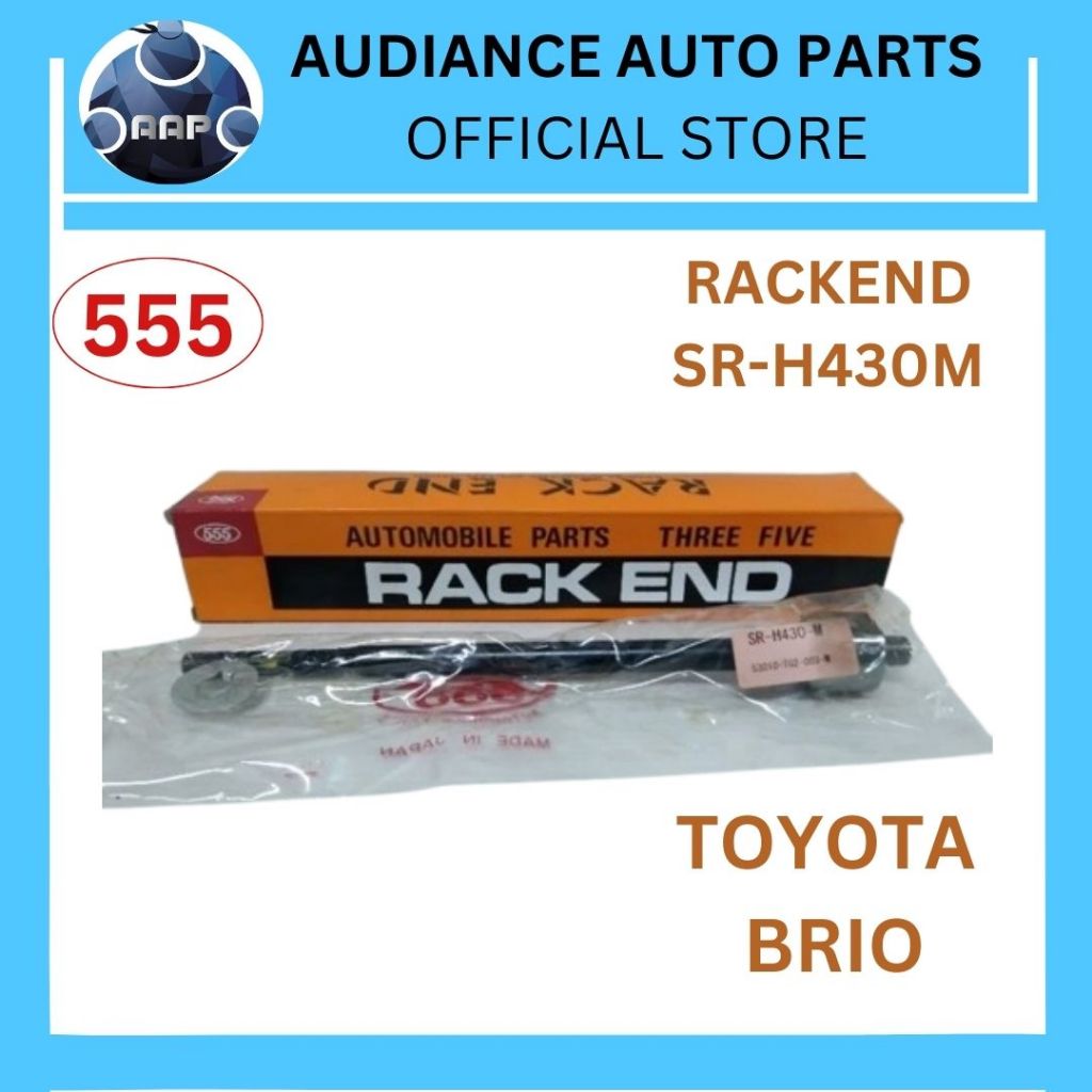 ORIGINAL 555 RACK END SR-H430 FOR TOYOTA BRIO | Shopee Philippines