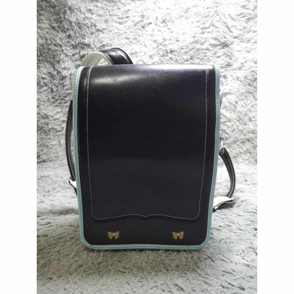 Smooth Leather Push Lock Randoseru Backpack | Shopee Philippines