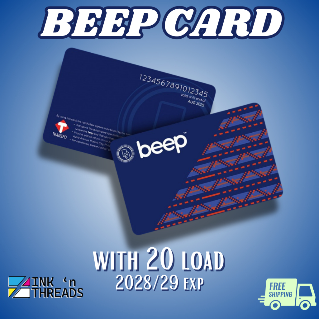 Beep Card for your Travel and Daily Commute with Load | Shopee Philippines