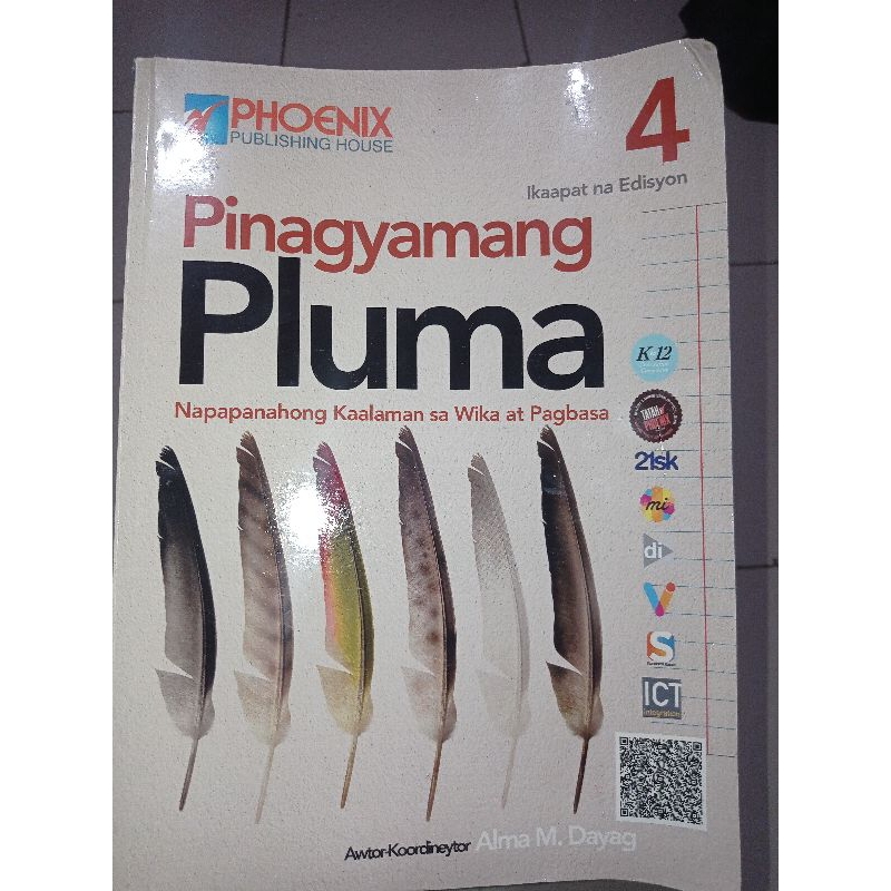 Pinagyamang Pluma ikaapat na edisyon by Alma M Dayag | Shopee Philippines