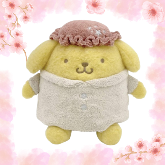 Nakajima Corporation Sanrio Characters Home Pajamas Pompompurin S Plush ...