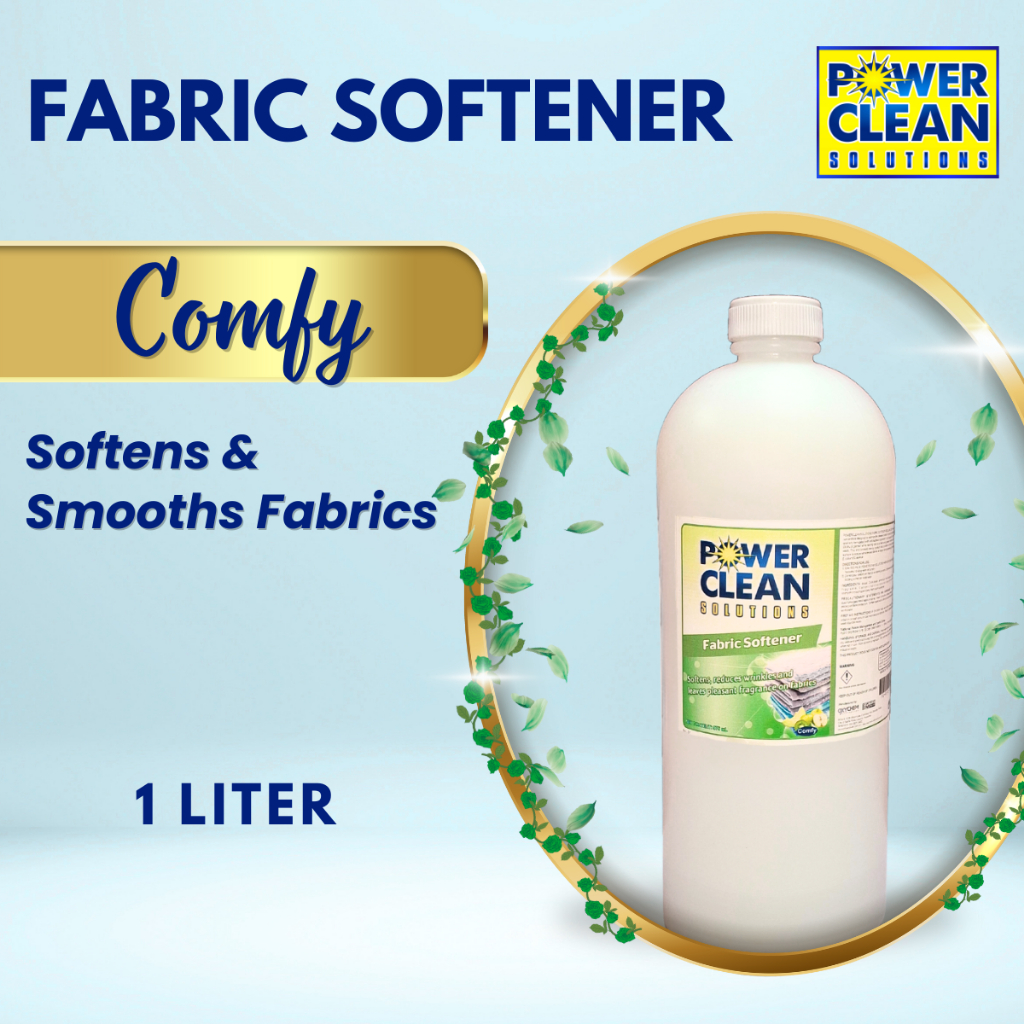 Powerclean Fabric Softener Regular Comfy - 1 Liter | Shopee Philippines