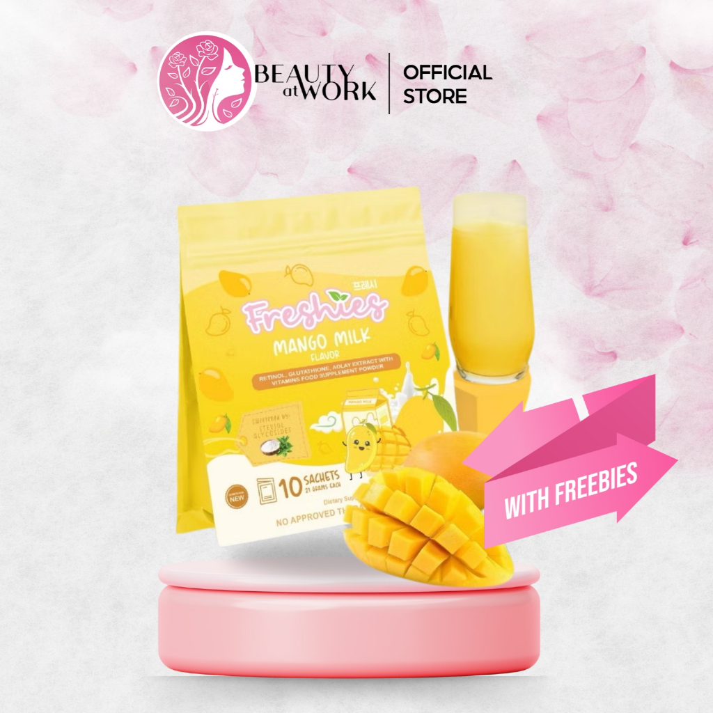 Freshies Mango Milk Collagen Drink With Retinol And Glutathione Anti ...