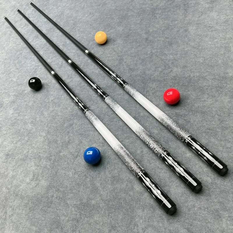 Professional Carbon Fiber Pool Cue Set - 58" Length, 19oz Weight with ...