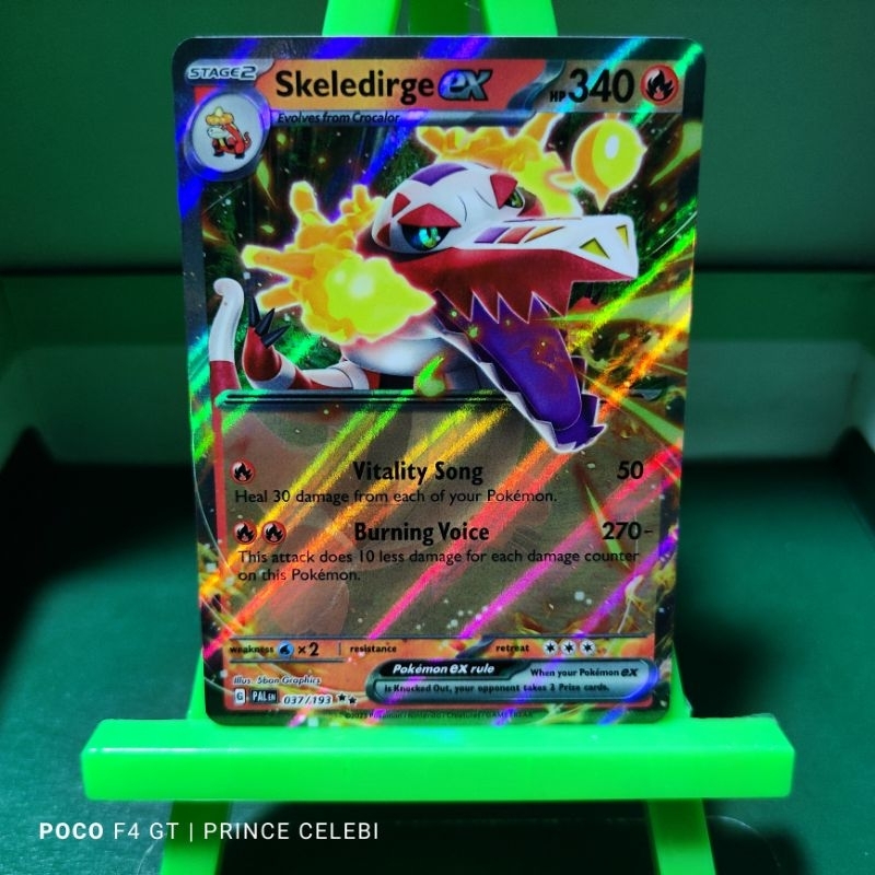 Pokemon TCG - Skeledirge ex | Shopee Philippines