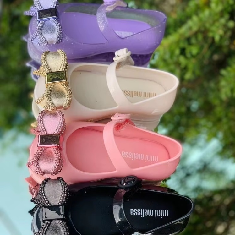 COD NEW MINI MEL spring summer children's shoes girls bow princess ...