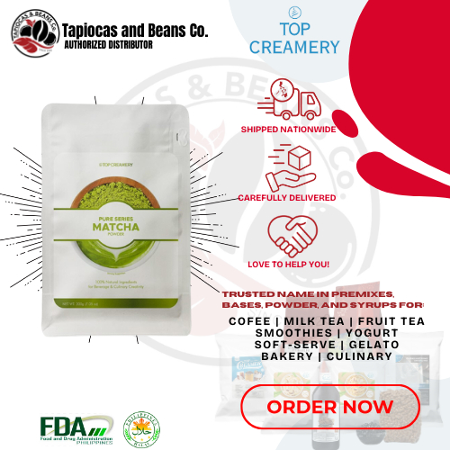 Top Creamery Pure Matcha Powder 200g | Shopee Philippines