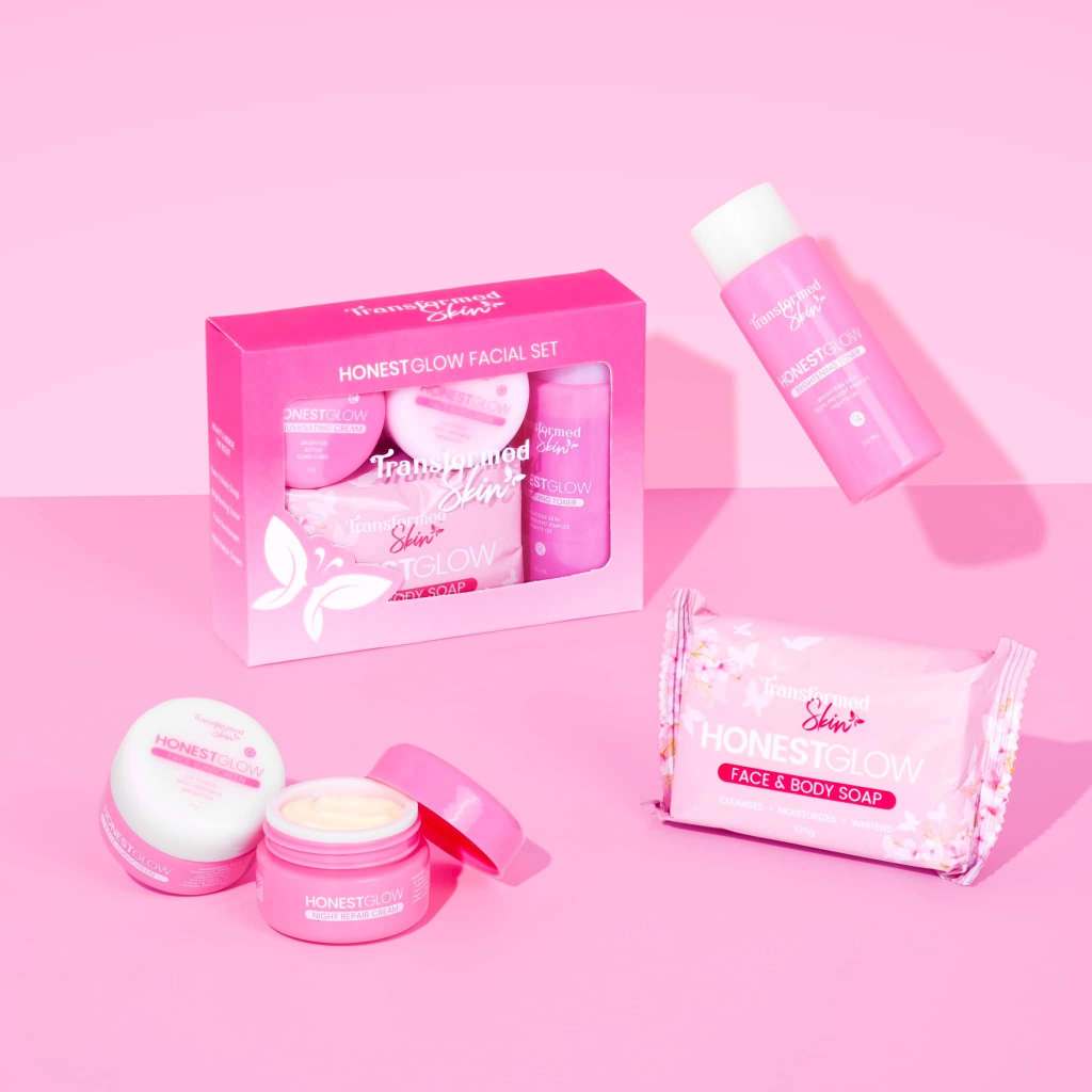 Honest Glow Transformed Skin Rejuvenating Facial Set | 100% Original ...