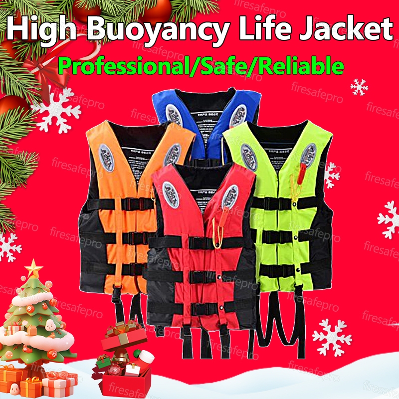【Local ship】Life Jacket Adult Kids Safety Professional Life vest ...