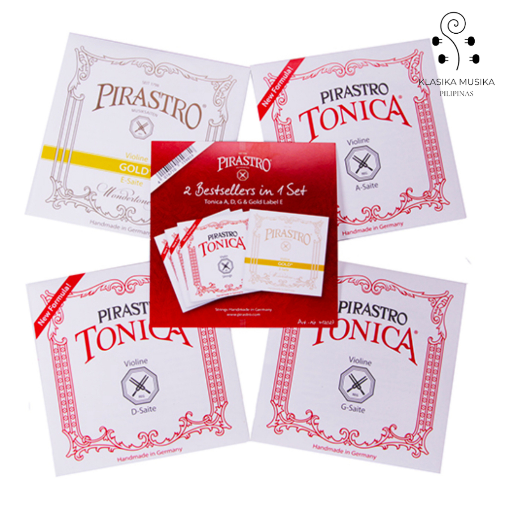 Authentic Pirastro Tonica (with Gold E) String Set | Shopee Philippines
