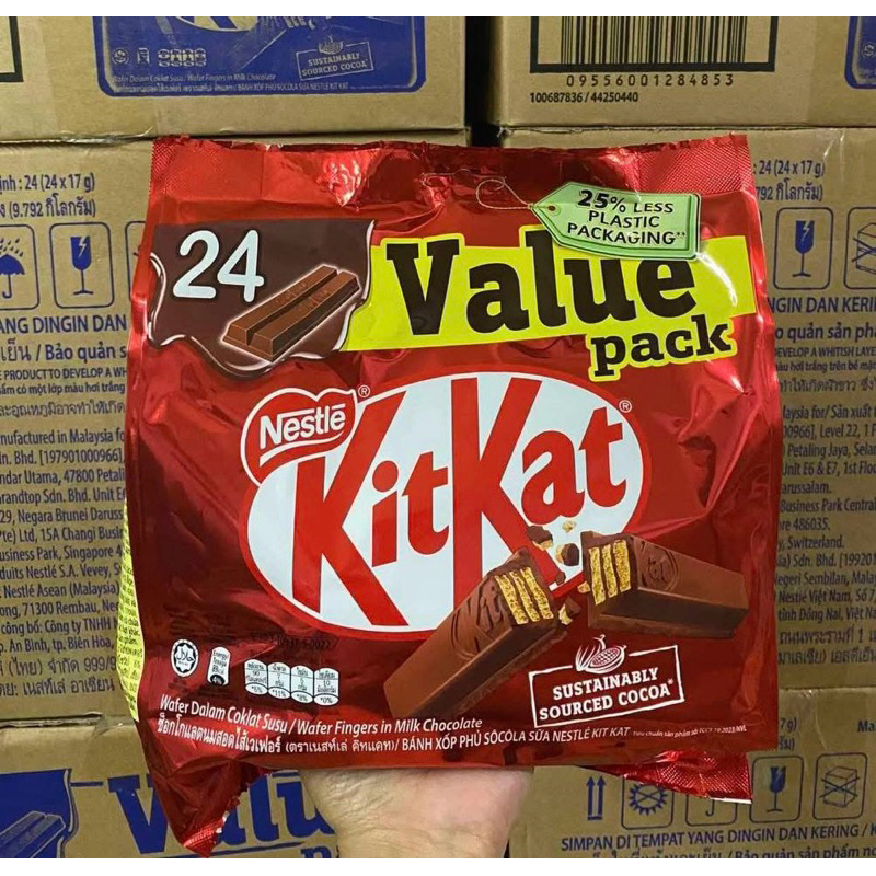 KitKat Share Bag Value Pack Milk Chocolate Wafer 340g | Shopee Philippines
