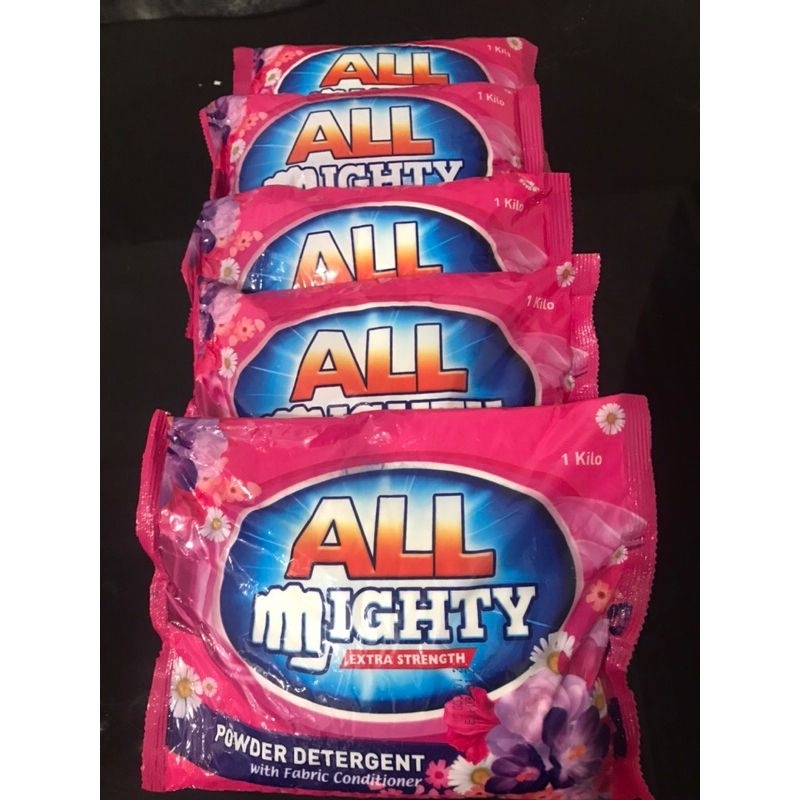 Original All Mighty Powder Detergent (1kilo) | Shopee Philippines