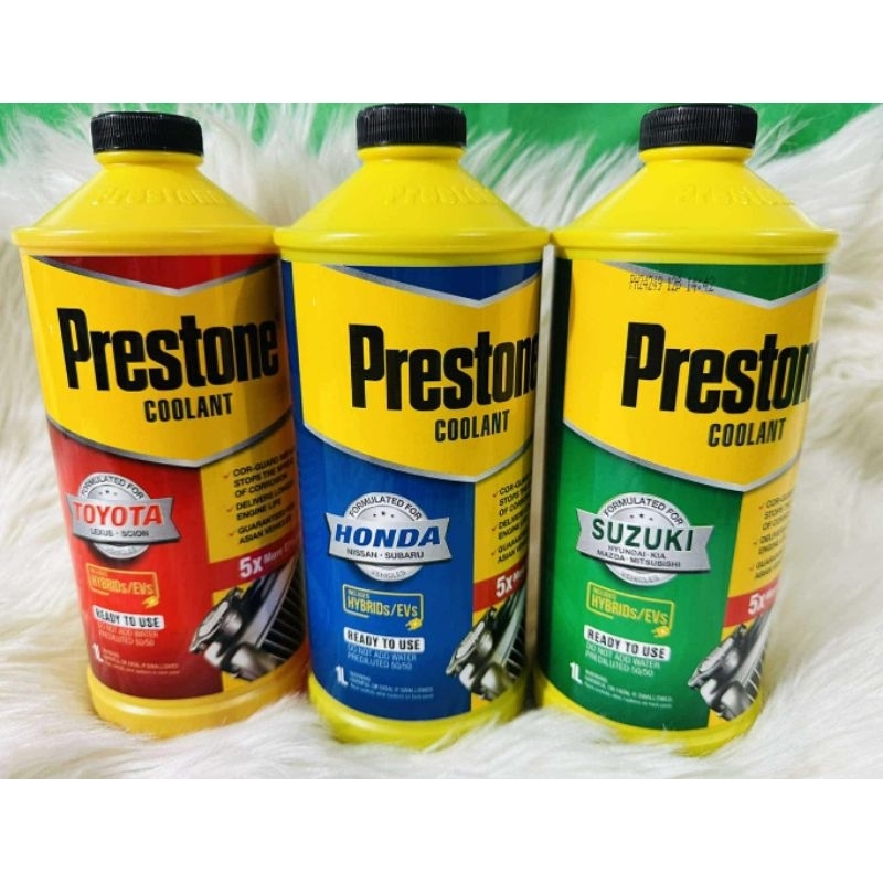 PRESTONE ASIAN COOLANT READY TO USE RED/PINK,GREEN,BLUE | Shopee ...