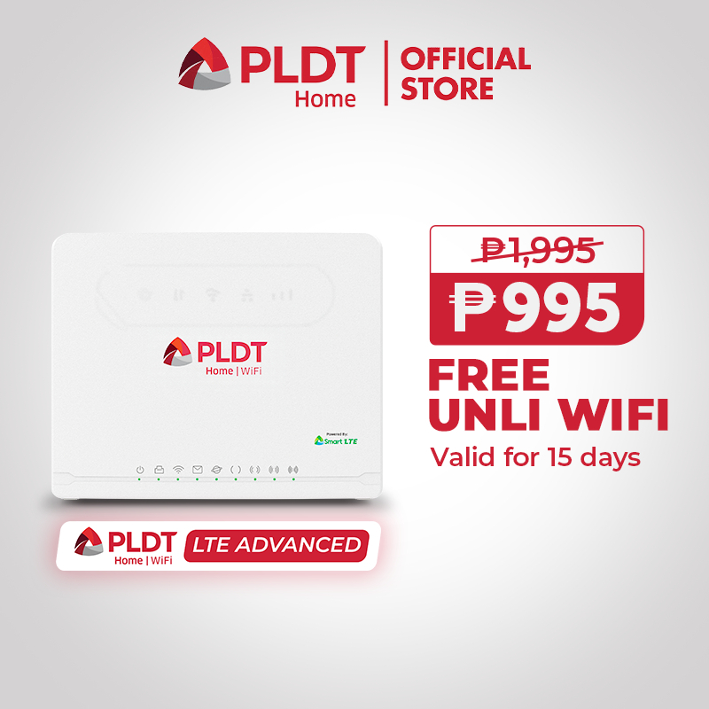 PLDT Prepaid Home WiFi LTE-Advanced Evoluzn FX-ID7 | Shopee Philippines