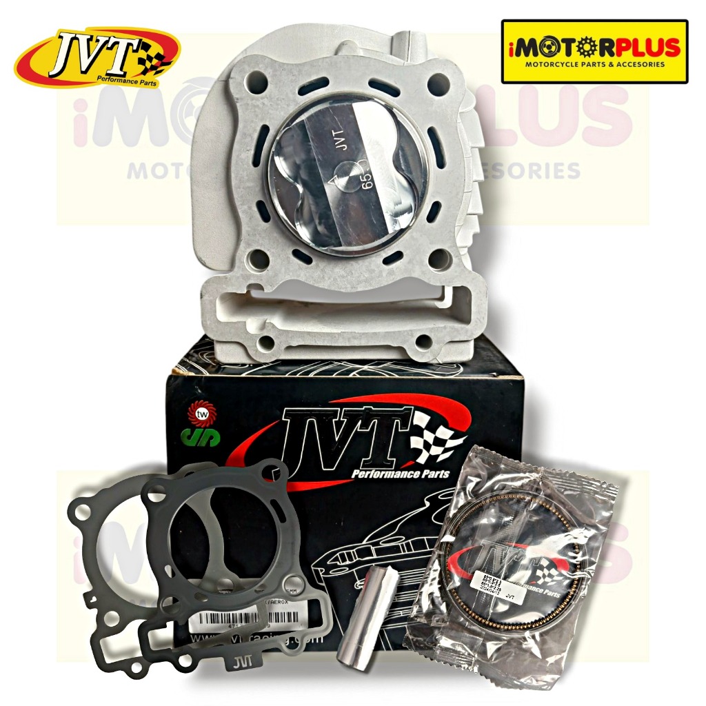 JVT Cylinder Block Chromebore w/Forged Piston for NMAX/AEROX 62mm/65mm ...