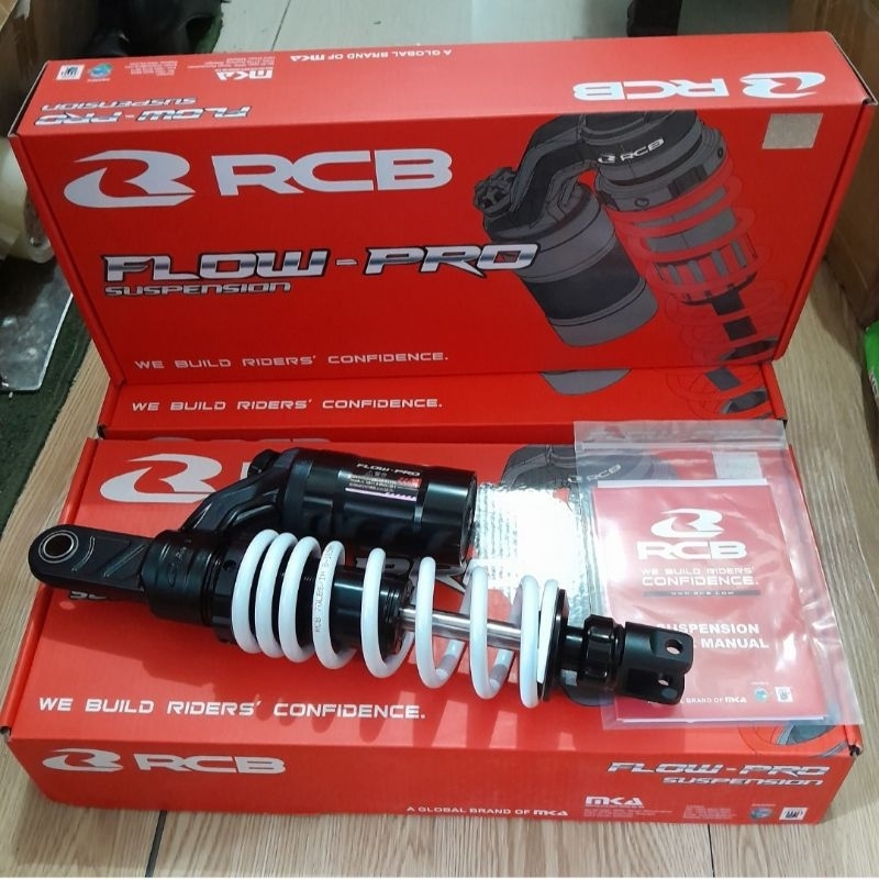 NEW! RCB FLOW PRO REAR SHOCK FOR HONDA CLICK 135/150, VARIO 150 FULLY ...