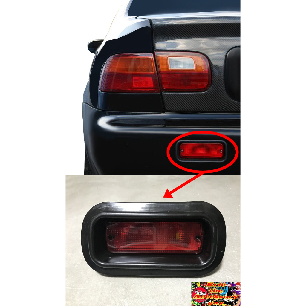 Honda Civic EG/Esi Rear Bumper fog light | Shopee Philippines