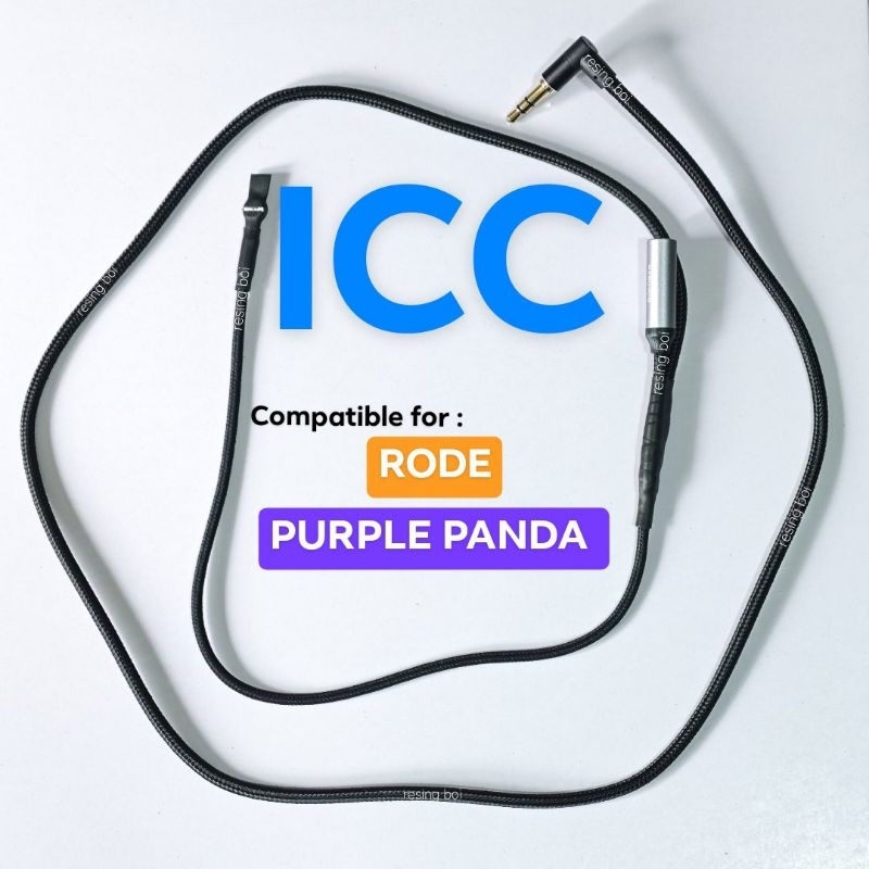 ICC | Intercom - Cam Connect for PURPLE PANDA and Rode Mic | Shopee ...