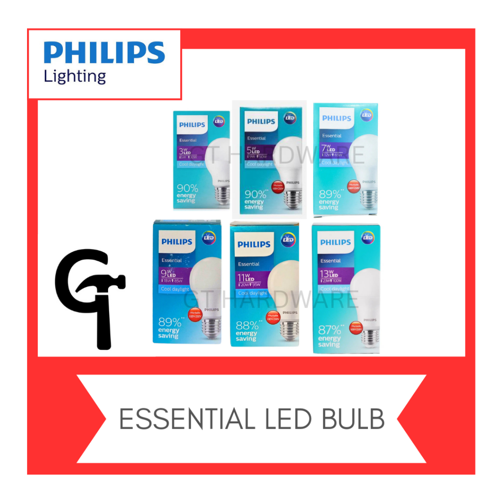 Philips Essential LED Bulb | Shopee Philippines