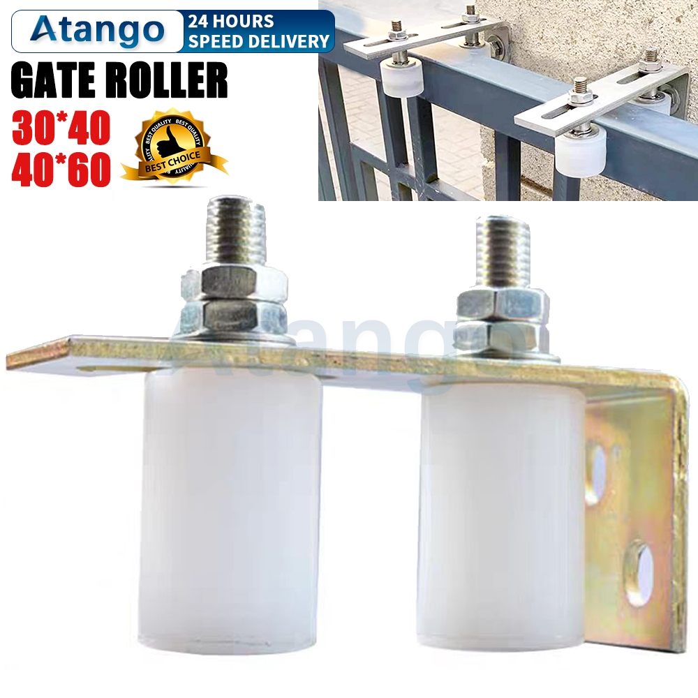 Sliding Gate Top Guide Nylon Rollers With L Bracket Set Upper Nylon ...