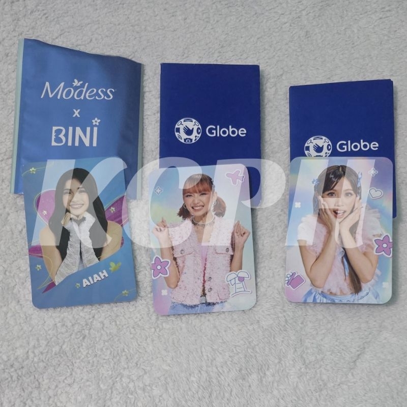 [OFFICIAL] BINI MODESS GLOBE PHOTOCARDS | Shopee Philippines