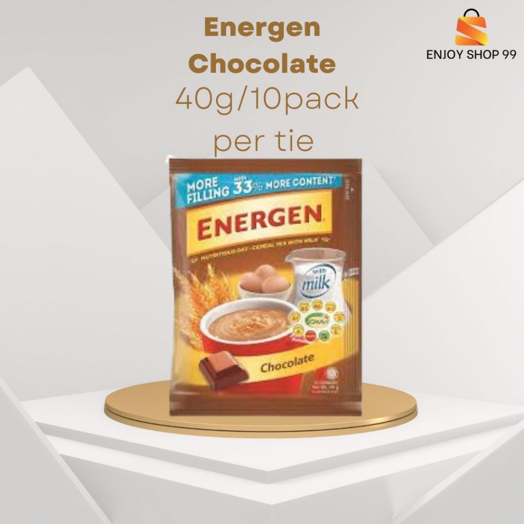 Energen Chocolate 40g 10pcs Per Pack Breakfast Drink,Meal Replacement ...