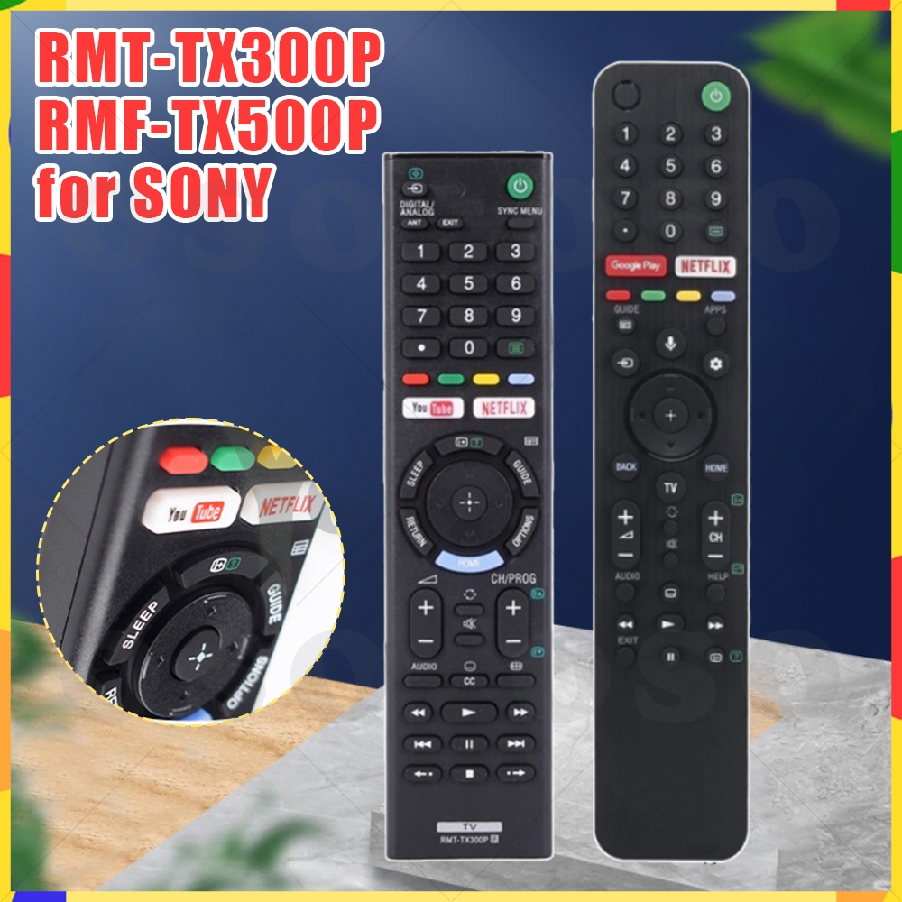 Sony TV Remote Control Replacment RMT-TX300P RMF-TX500P Sony TV Remote Controller for SONY Smart ...