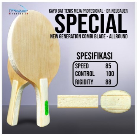 Dr.Neubauer Special 7Ply 14mm 68g Blade Original table tennis Blade ...
