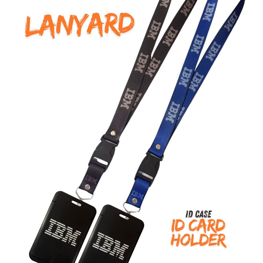 Ready to ship IBM Design Sling Id Lace Lanyard | Shopee Philippines